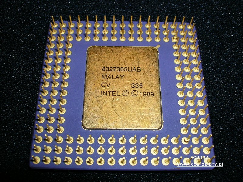 www.cpu-galaxy.at Vintage Chips Intel 80486 Section